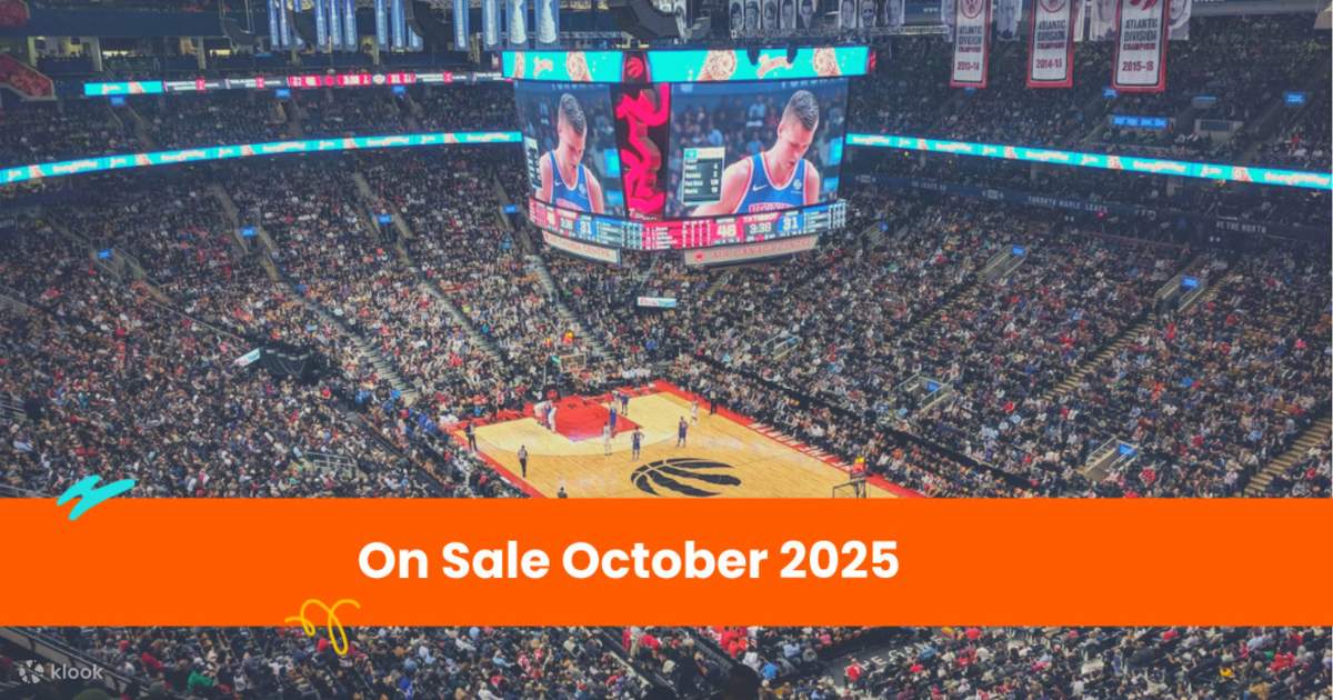 Toronto Raptors Basketball Game at Scotiabank Arena - Klook United States