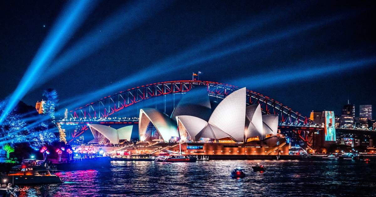 Pelayaran Vivid Lights di Sydney - Klook Indonesia