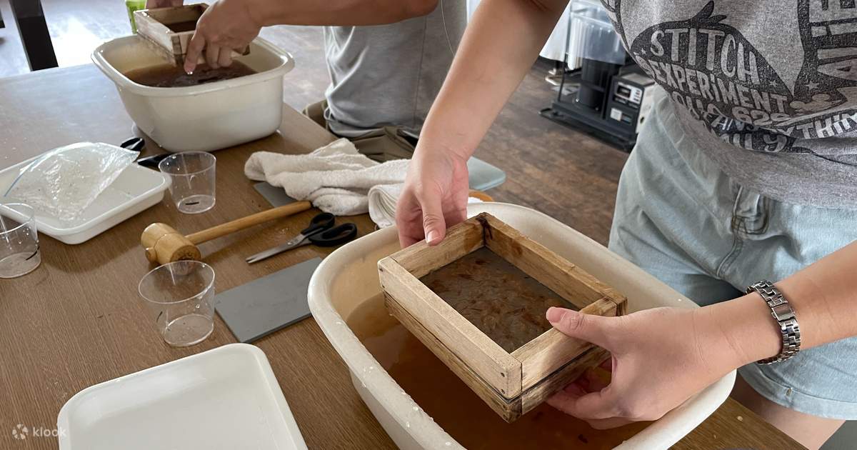 Japanese paper making experience (Hokkaido) - Klook