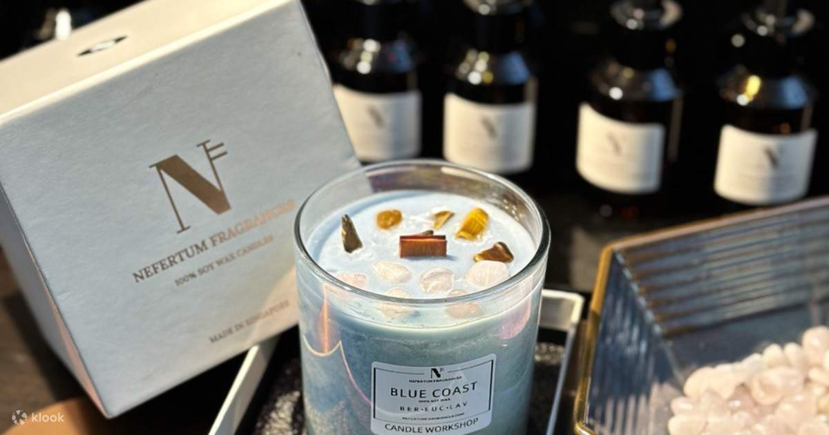 Soy Wax Candle Making Workshop by Nefertum Fragrances - Klook