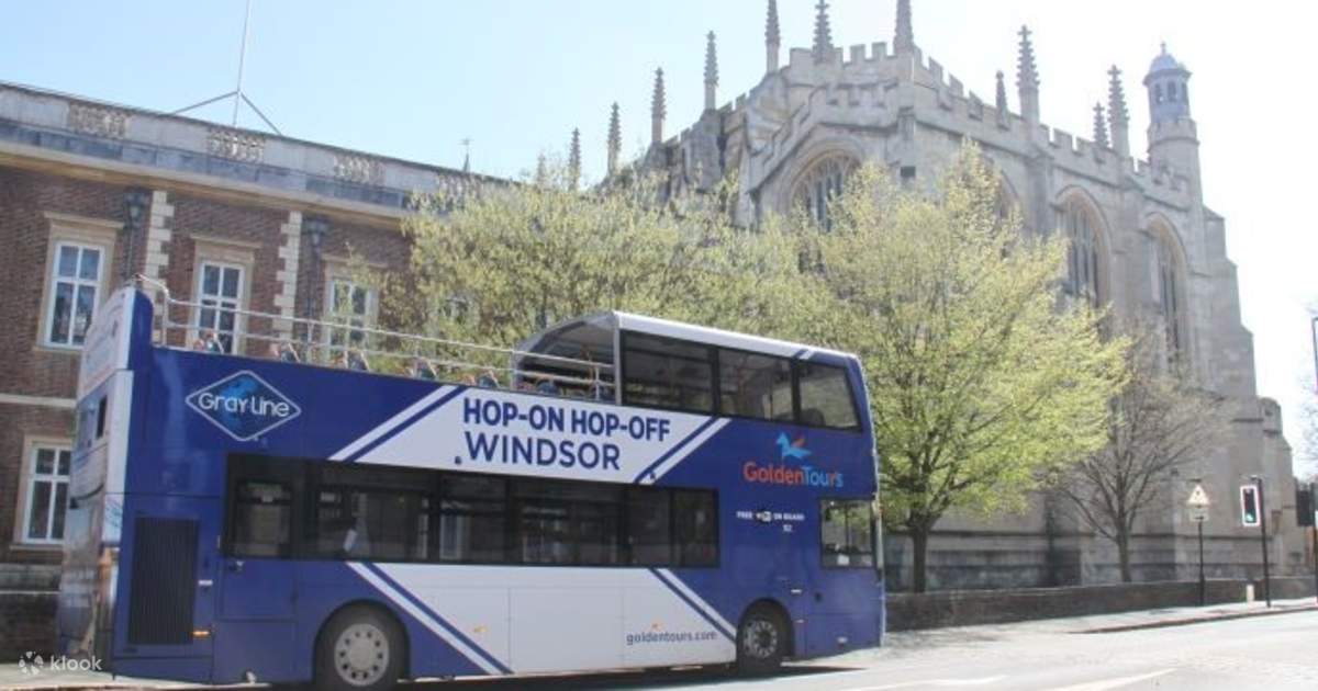 Windsor Hop-On Hop-Off Bus by Golden Tours - Klook