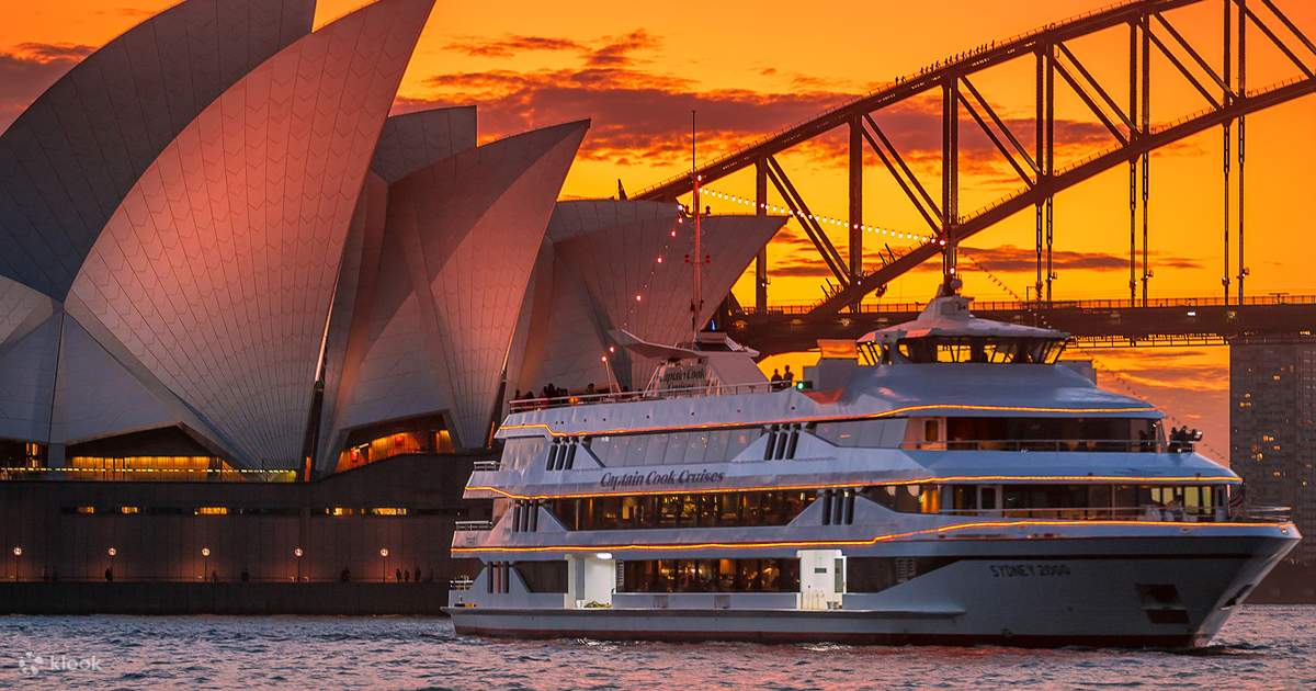 Sydney Harbor Sunset Dinner Cruise by Captain Cook - Klook