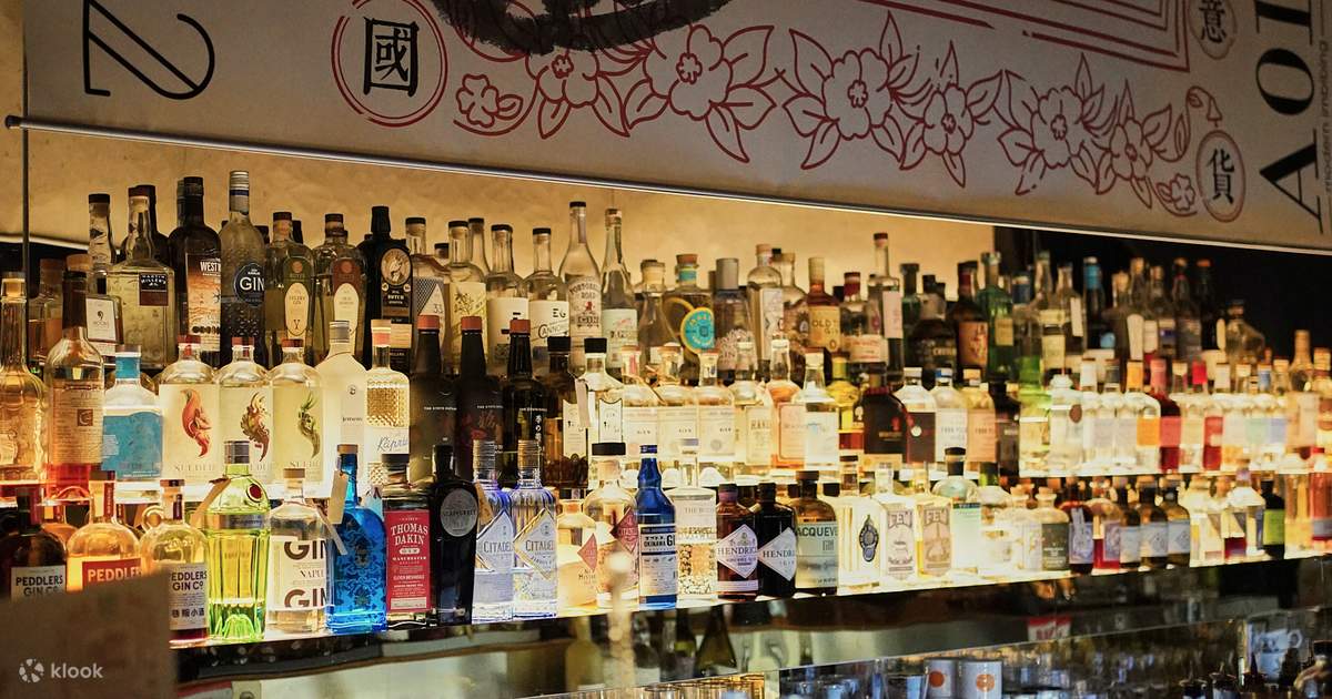 【Set Koktail】A01 Bar Makan Bertema Gin - Klook Indonesia