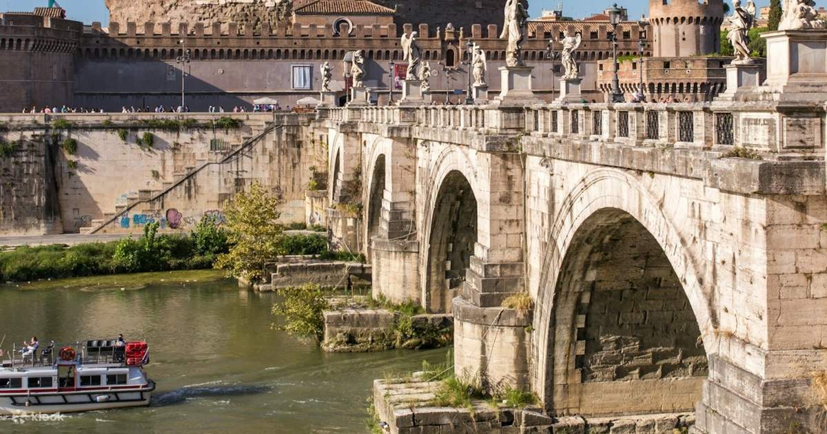 Tiber hop-on hop-off cruise experience in Rome - Klook United Kingdom
