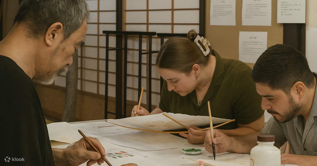 Kyoto-Style Yuzen Dyeing Art in a Historic Machiya Experience - Klook ...