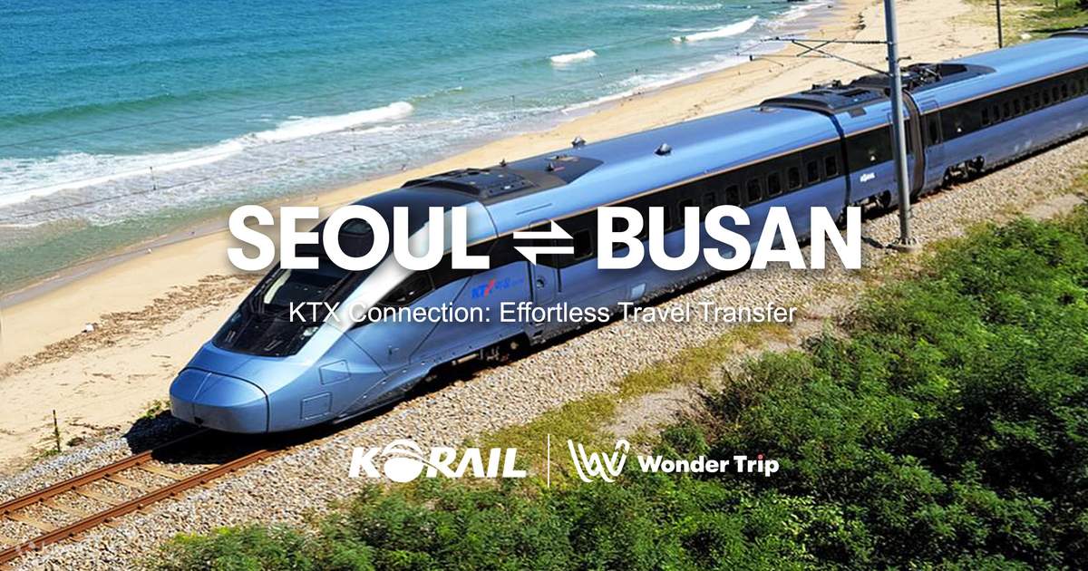 Seoul-Busan KTX Connection: Effortless Travel Transfer - Klook Hong Kong