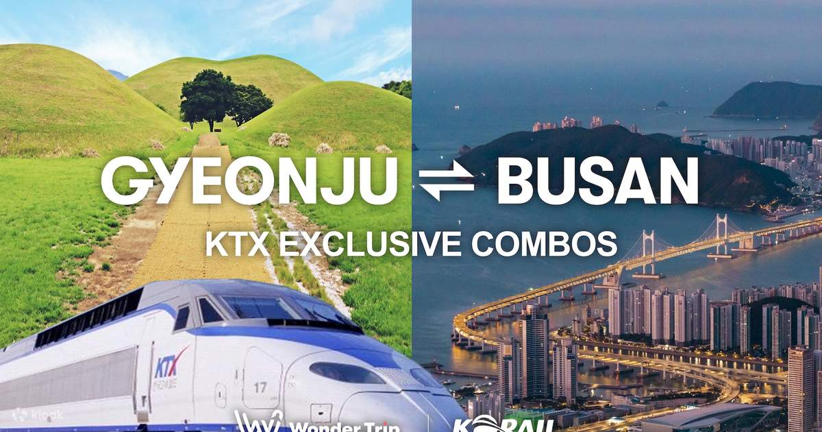 Busan - Gyeongju KTX Train Ticket - Klook Malaysia