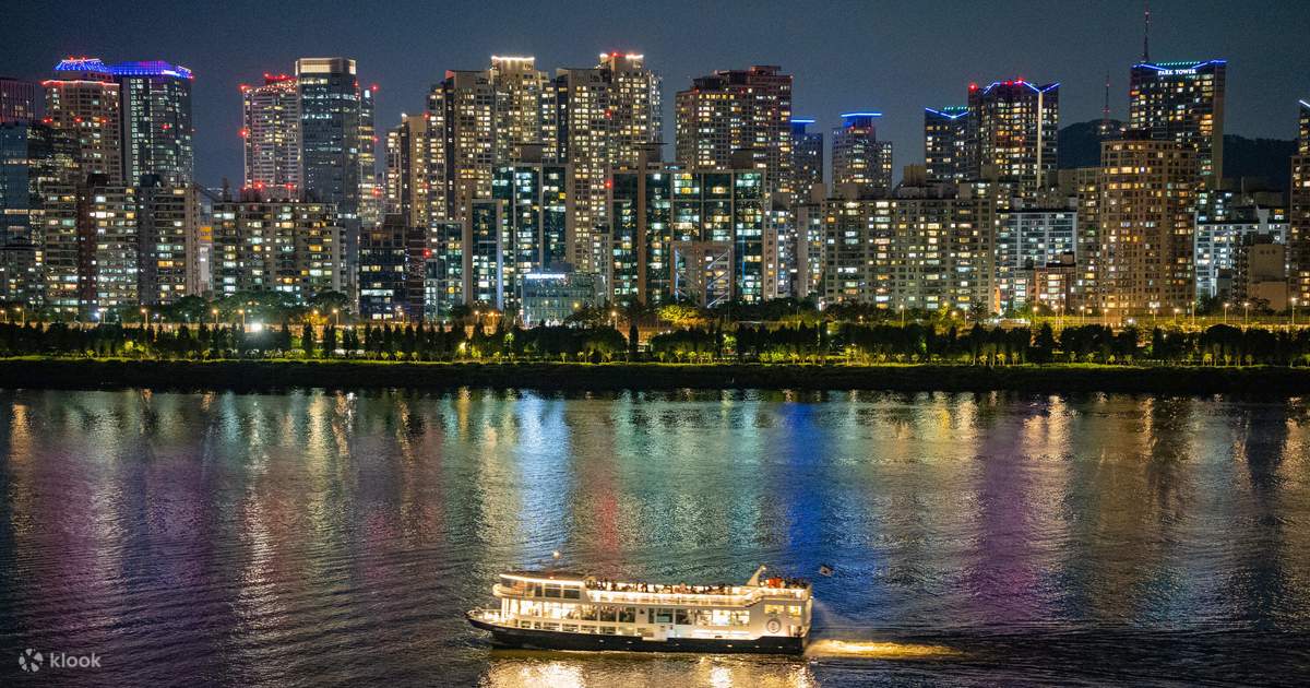 Seoul Han River Cruise Night Tour With Chicken & Makgeolli Experience ...
