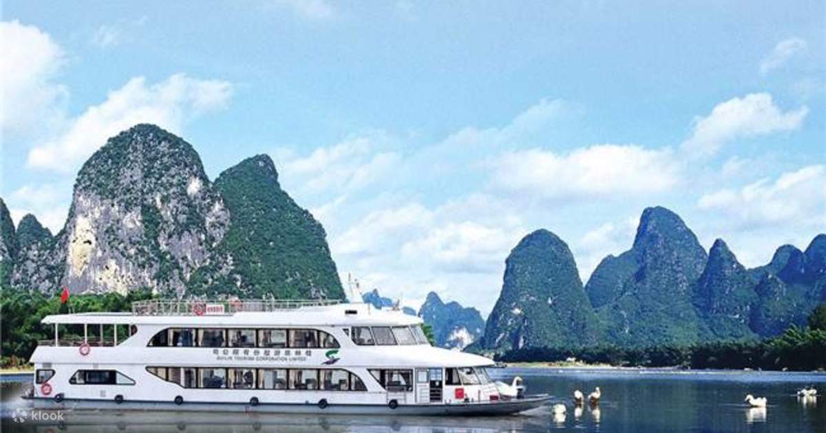 In-depth experience of the Li River Three Star Cruise (crossing the ...