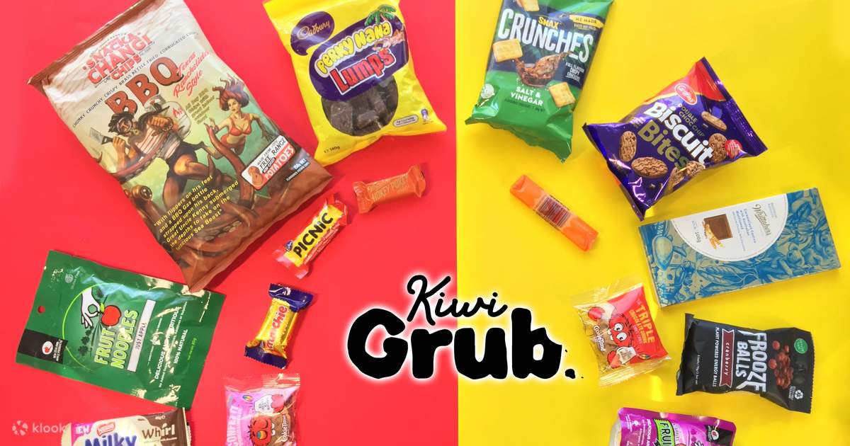 New Zealand Snack Subscription Box from KiwiGrub - Klook