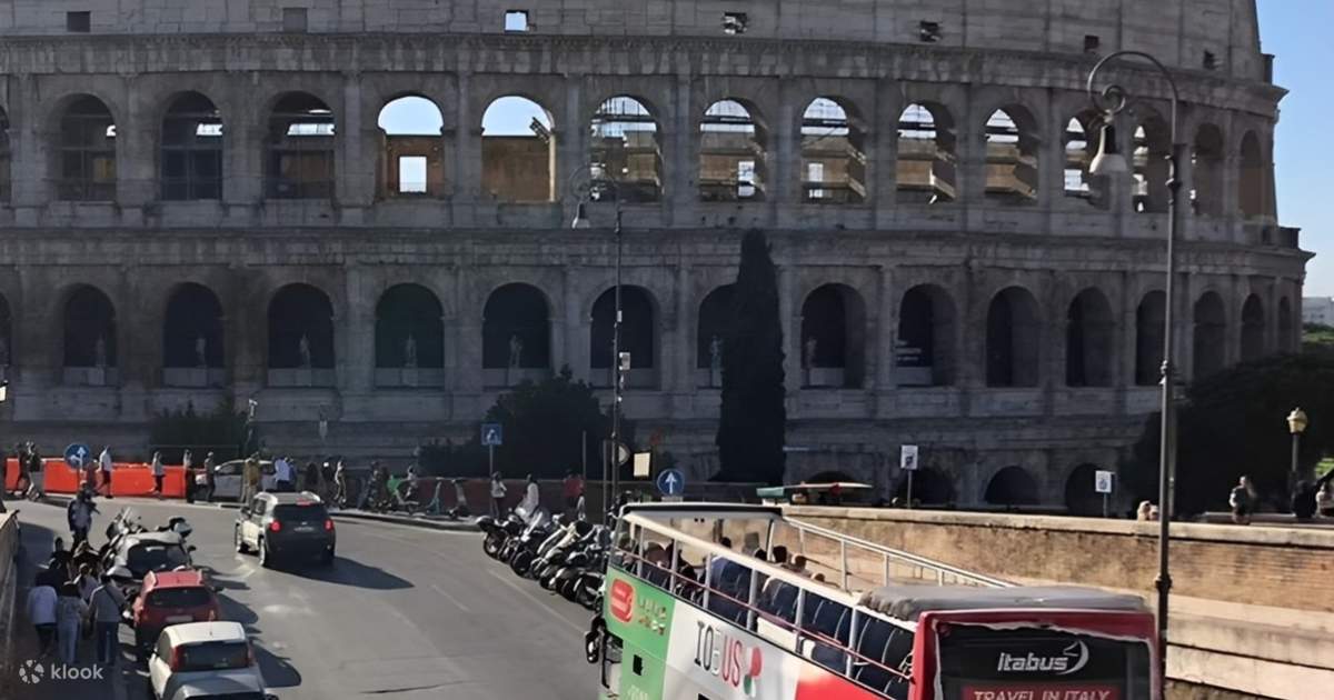 Colosseum, Roman Forum & Palatine Hill with Panoramic open bus ticket ...