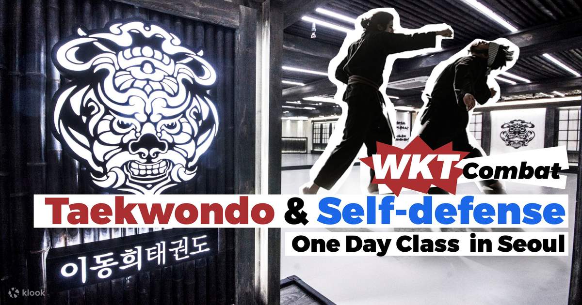 WKT Combat Taekwondo & Self-defense One Day Class in Seoul - Klook