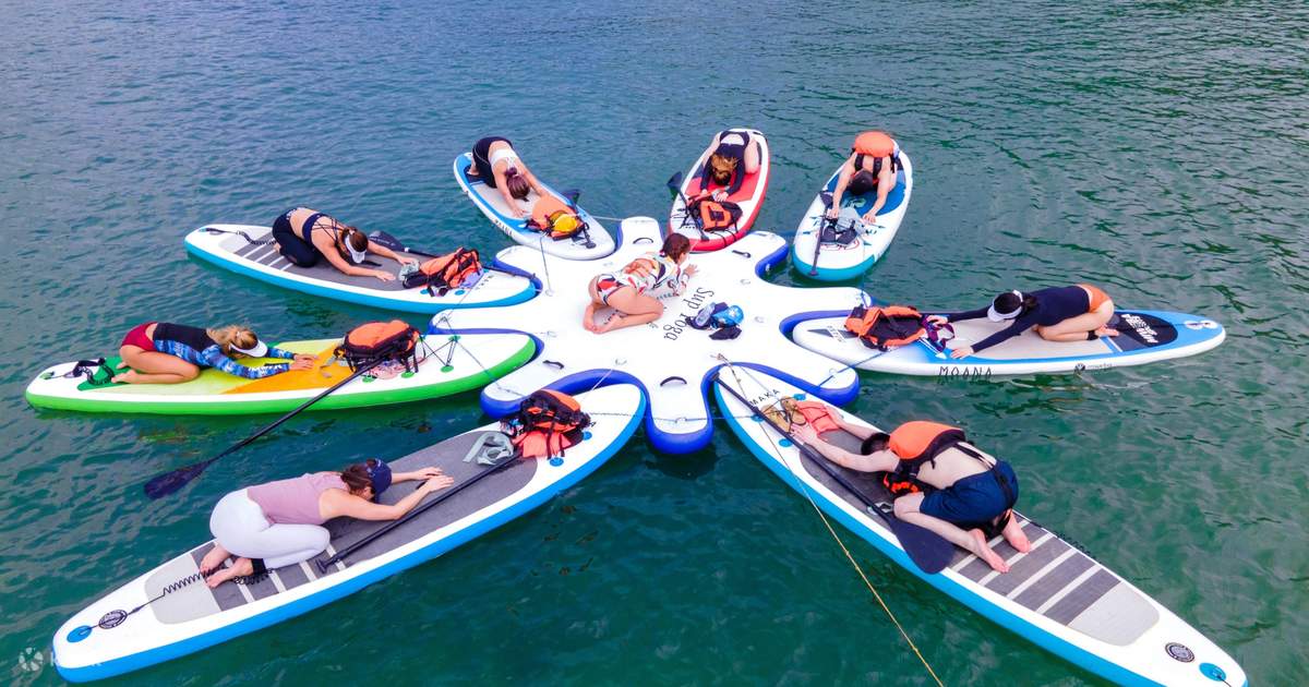 AQUALAND Saigon's exclusive SUP YOGA dream experience at sea｜Water ...