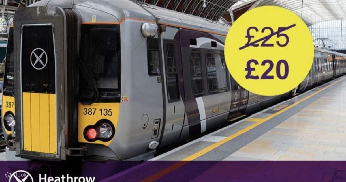 Heathrow Airport - London Paddington Express Ticket - Klook United States