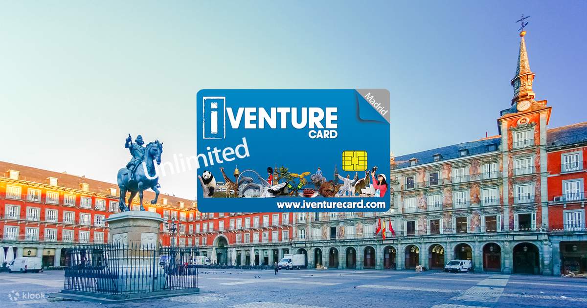 บัตร iVenture สำหรับเข้าชมสถานที่ท่องเที่ยวในมาดริดได้อย่างไม่จำกัด ...