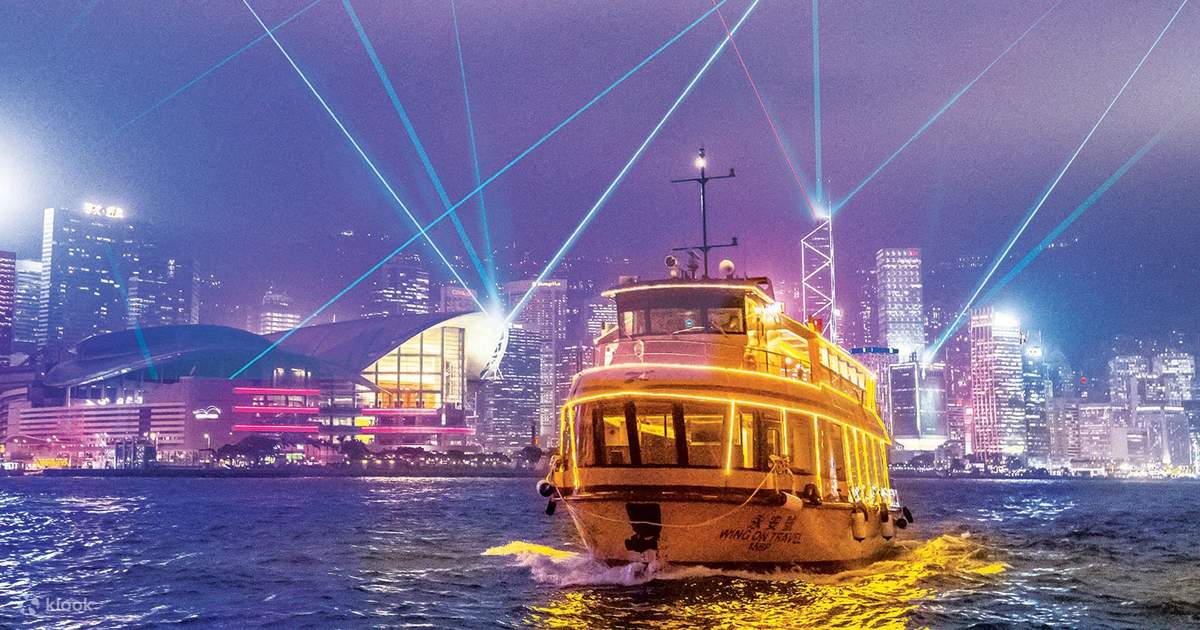 Victoria Harbour Cruise Evening Tour - Klook