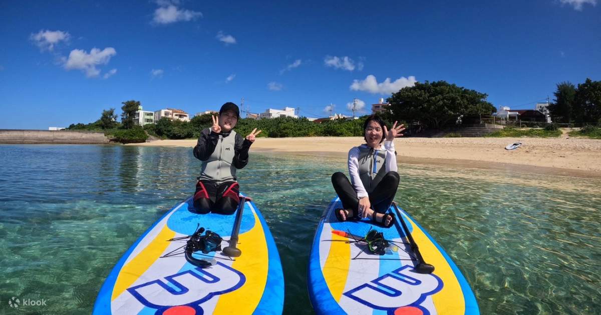 Okinawa West Coast 3-Hour Stand-Up Paddle-boarding Experience - Klook ...