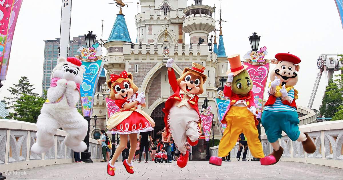 Pass 1 jour Lotte World + Magic Pass Combos - Klook États-Unis