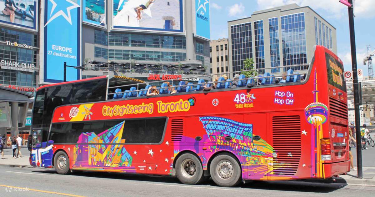 Toronto Hop-On Hop-Off Bus Tour Tickets - Klook