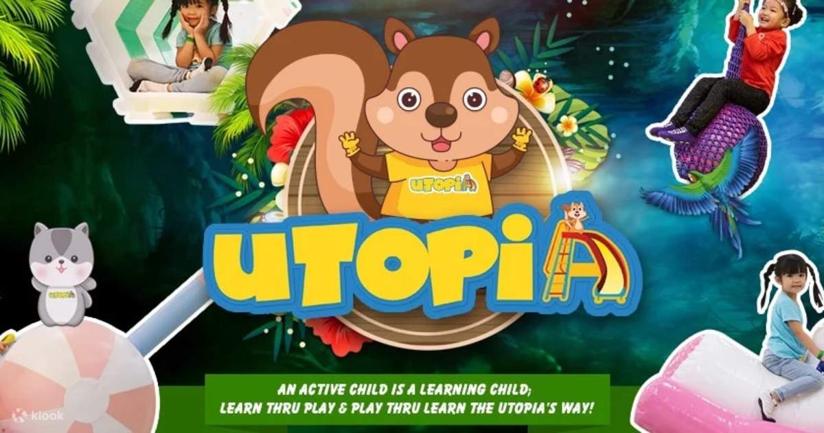 Taman Bermain Dalam Ruangan Anak Dunia Utopia - Klook Indonesia