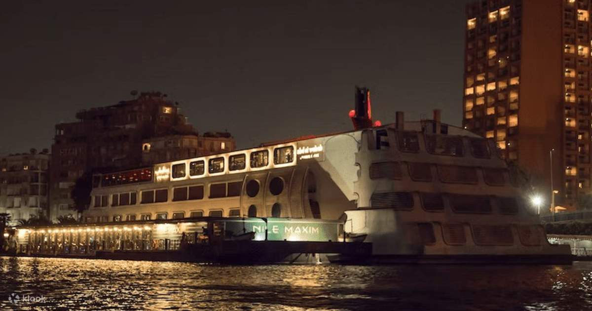 5-Star Luxury Nile Maxim Dinner Cruise in Cairo - Klook Singapore