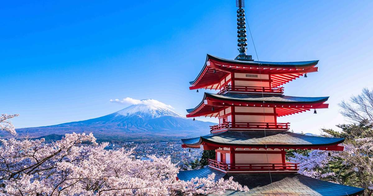See Cherry Blossoms on a Day Trip to Mt. Fuji, Shin Arakura Sengen from ...