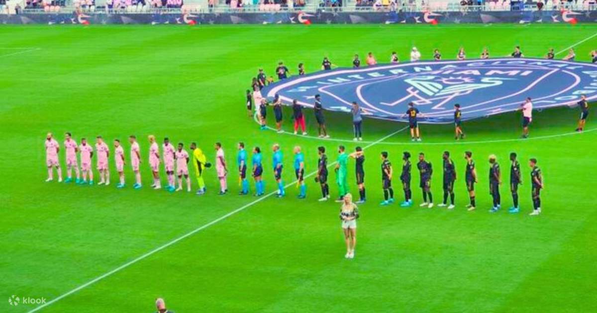 Inter Miami CF Football Match Ticket at DRV PNK Stadium - Klook