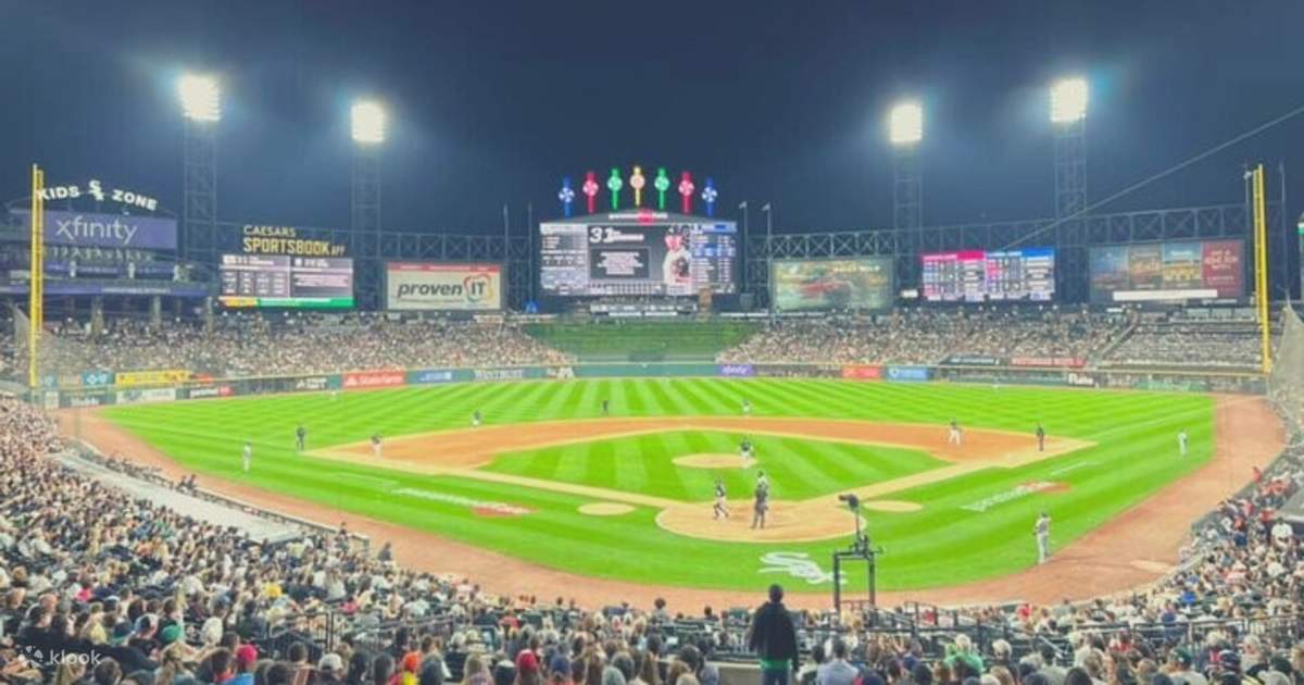 Chicago White Sox Baseball Game at Guaranteed Rate Field - Klook United ...