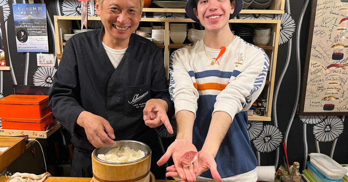 Tur Pasar Tsukiji & Membuat Sushi dengan Koki Terkenal di Ginza - Klook ...