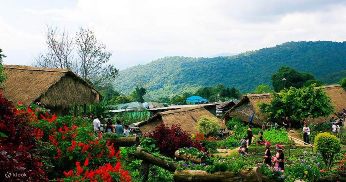 Wat Phra That Doi Suthep & Hmong Doi Pui Village One-day Transfers Tour ...