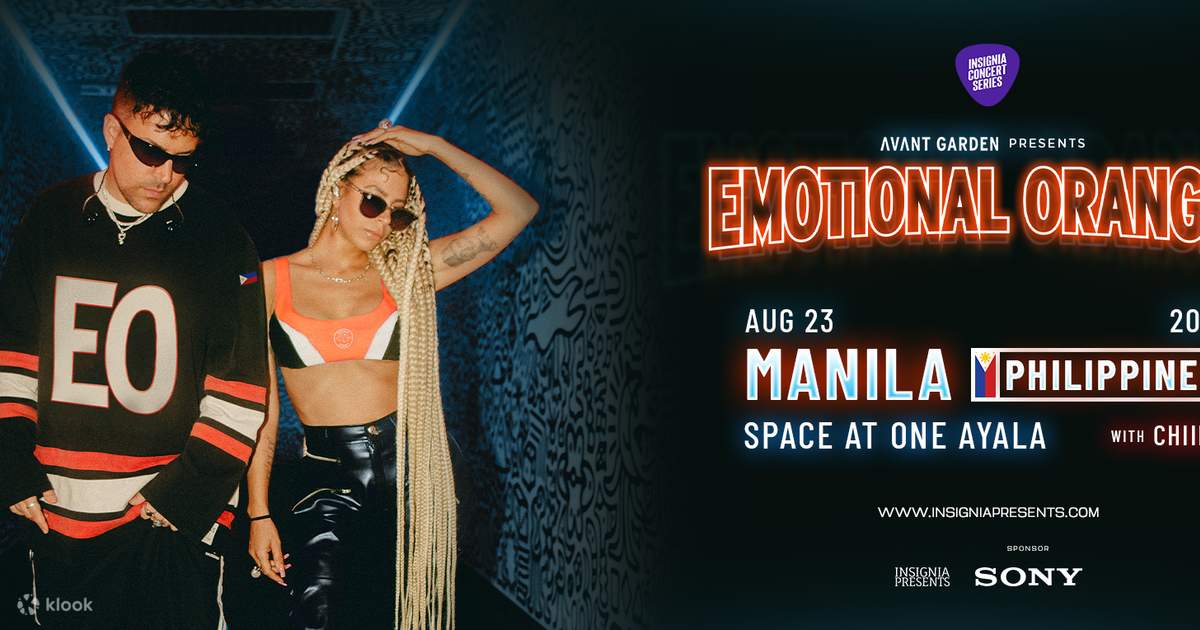 Emotional Oranges with special guest Chiiild Concert Ticket - Klook ...
