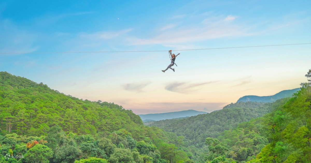 Trải Nghiệm Đu Dây Zipline Đà Lạt (Zipline Datanla) - Klook Việt Nam
