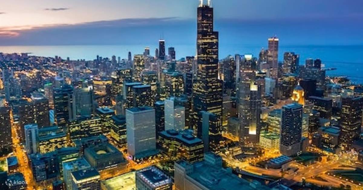 Skydeck Chicago di Kemasukan Menara Willis - Klook Amerika Syarikat