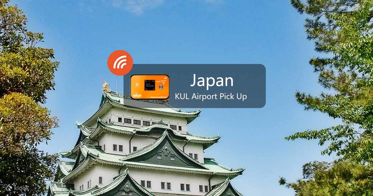 4G WiFi Device Kuala Lumpur Airport Pick Up for Japan - Klook