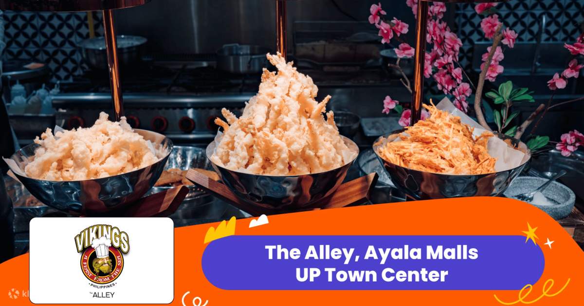 The Alley by Vikings Luxury Buffet in UP Town Center - Klook Philippines