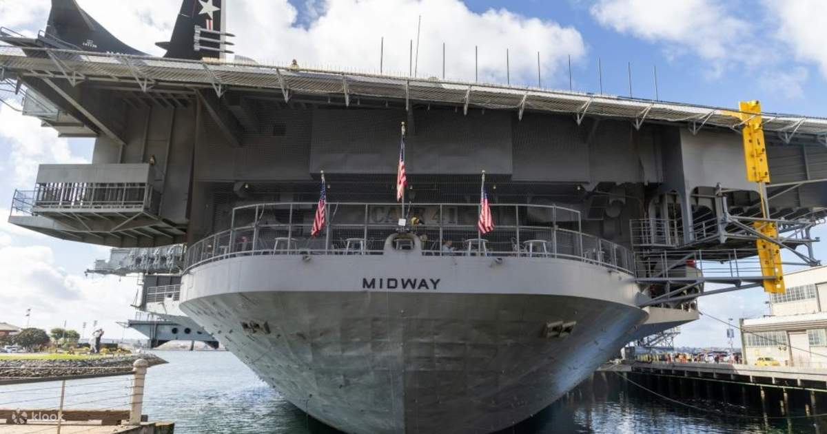 ทัวร์เดินชมริมน้ำซานดิเอโกพร้อมบัตร USS Midway - Klook ประเทศไทย