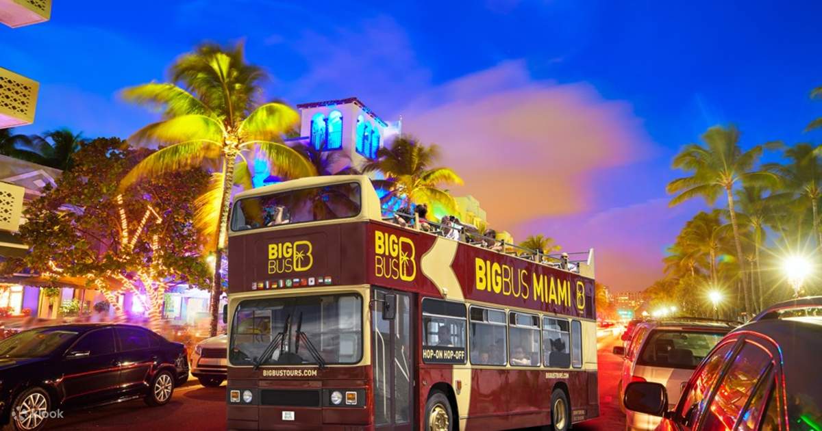 Miami Join In Night Bus Tour - Klook