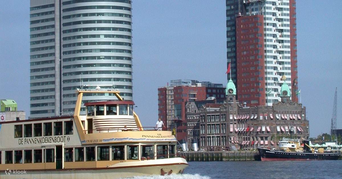 Excursion en bateau-crêpes à Rotterdam - Klook États-Unis