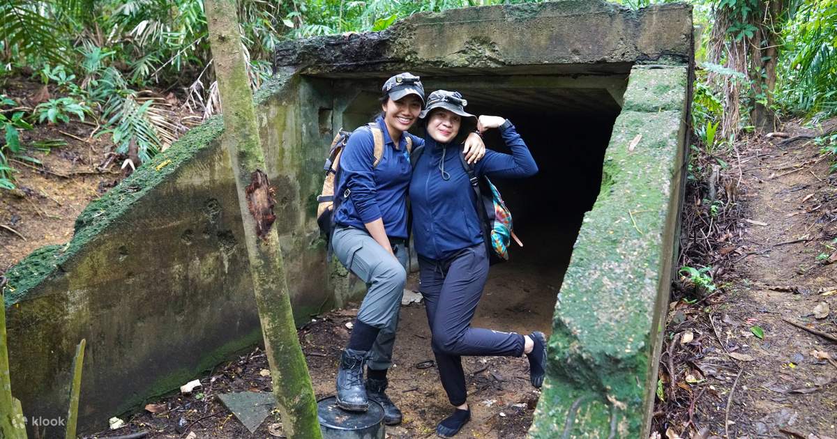 The Abandoned World War 2 Marsiling Bunkers Exploring Tour in Singapore ...