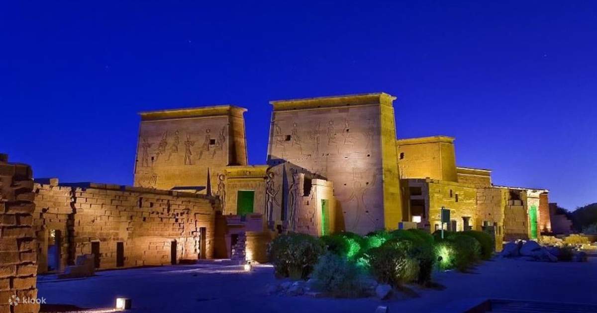Pertunjukan Suara dan Cahaya Kuil Philae di Aswan - Klook Indonesia