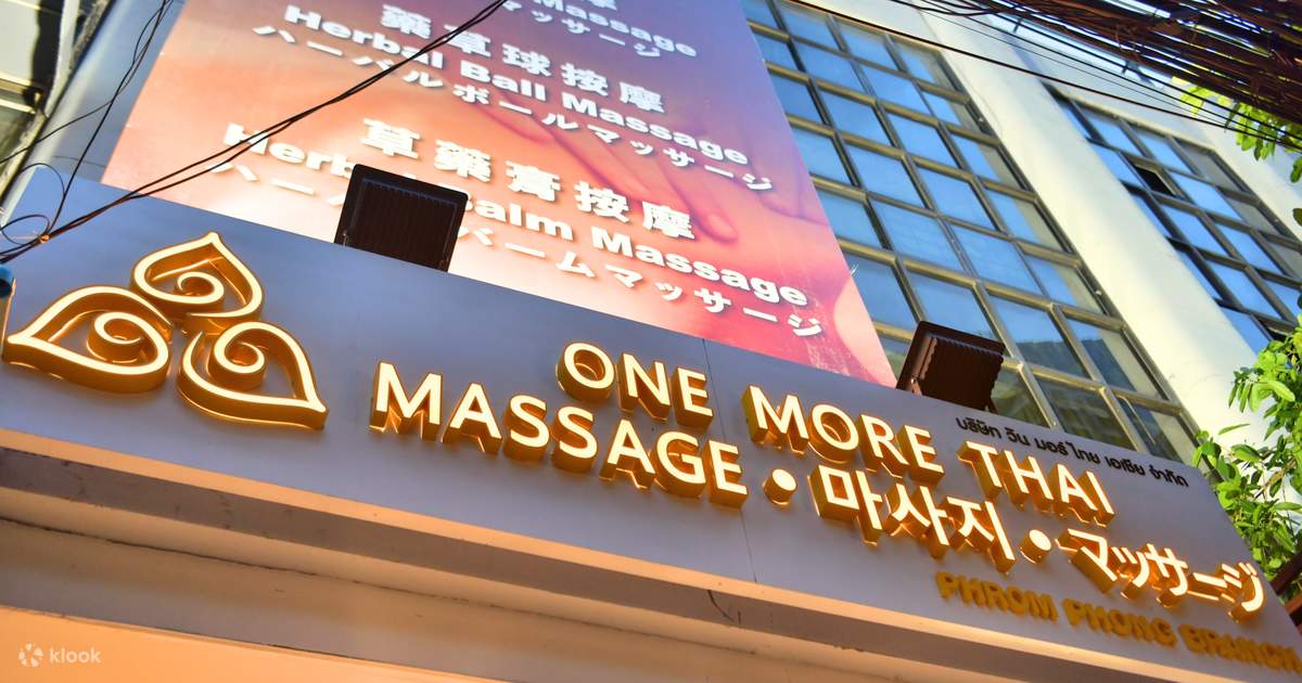One More Thai Massage & Spa Experience In Phrom Phong in Thailand - Klook