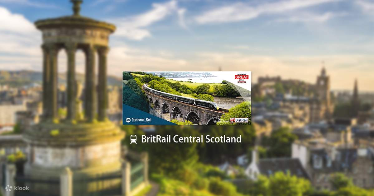 BritRail Central Scotland Pass (3 Days) in Scotland - Klook