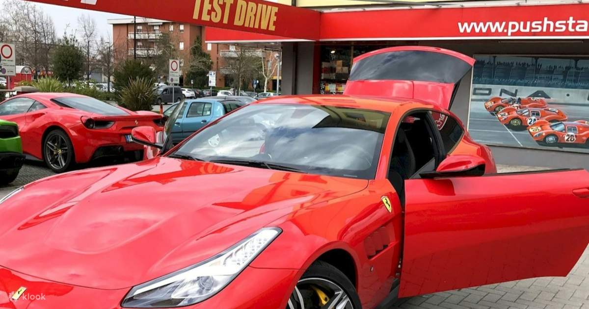 Ferrari GTC4Lusso test drive experience in Maranello - Klook