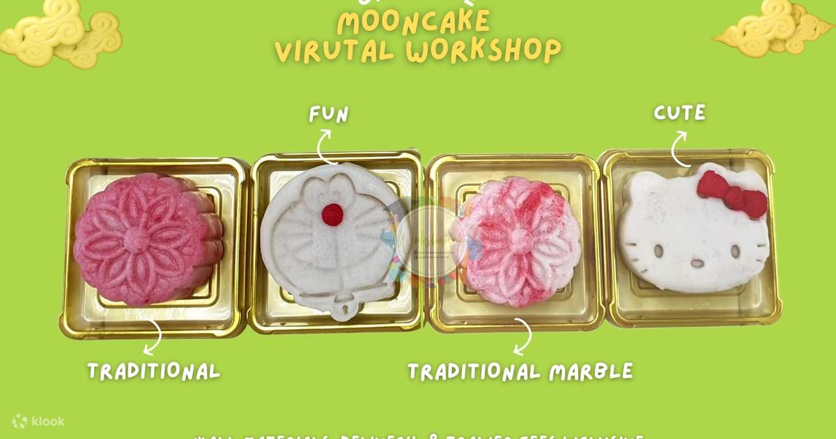 Singapore Creative Snow Skin Mooncake Virtual Workshop - Klook客路