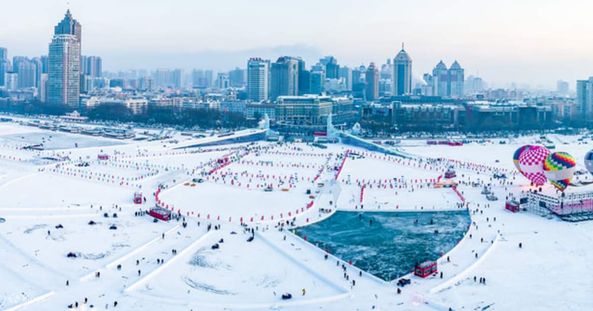 Karnaval Es dan Salju Sungai Harbin Songhua - Klook Indonesia