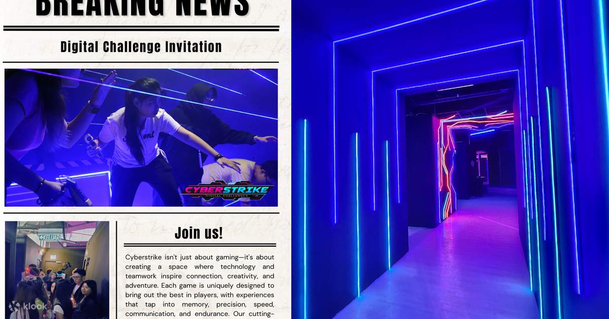 Cyberstrike Digital Challenge Arena: Ultimate Interactive Gaming in ...