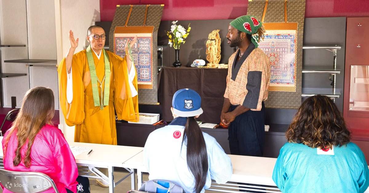 One-Day Exclusive: Prayer, Sutra Copying& Omamori Making with a Monk ...