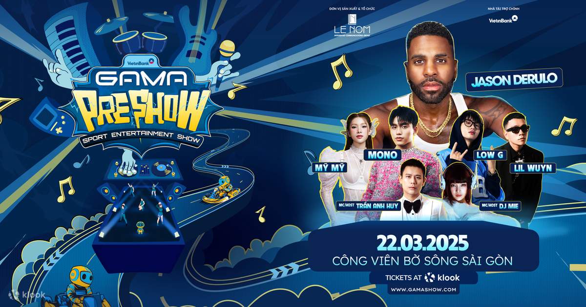 GAMA Preshow Ticket in Ho Chi Minh City - Klook Malaysia