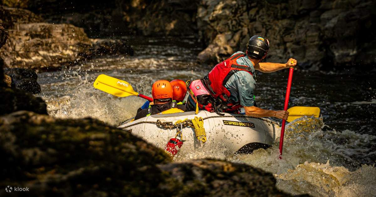 White water rafting experience at Llangollen, North Wales - Klook
