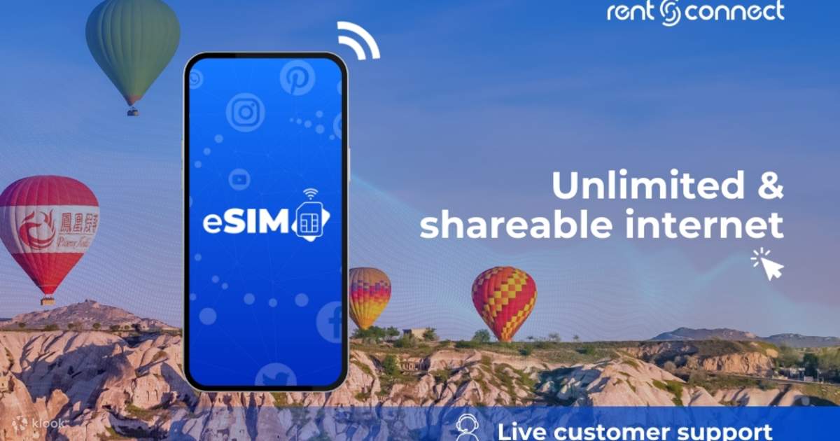 高速で安定したインターネット接続を備えたトルコのeSIM | Klook